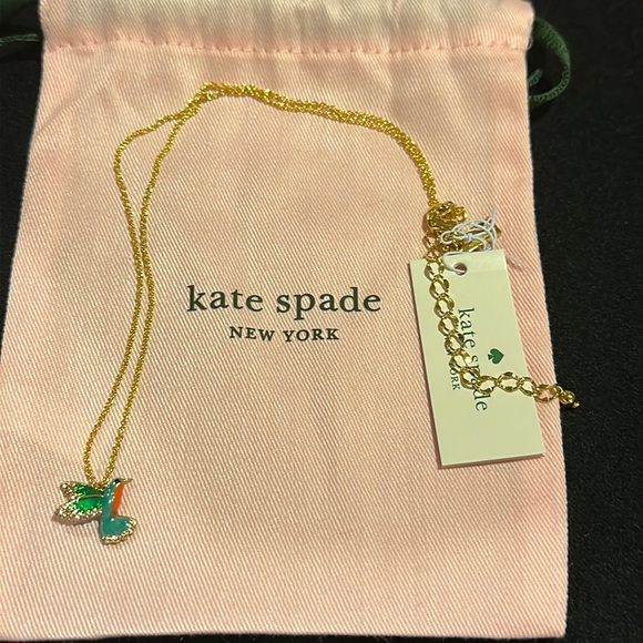 kate spade | Jewelry | Nwt Kate Spade Humming Bird Necklace | Poshmark